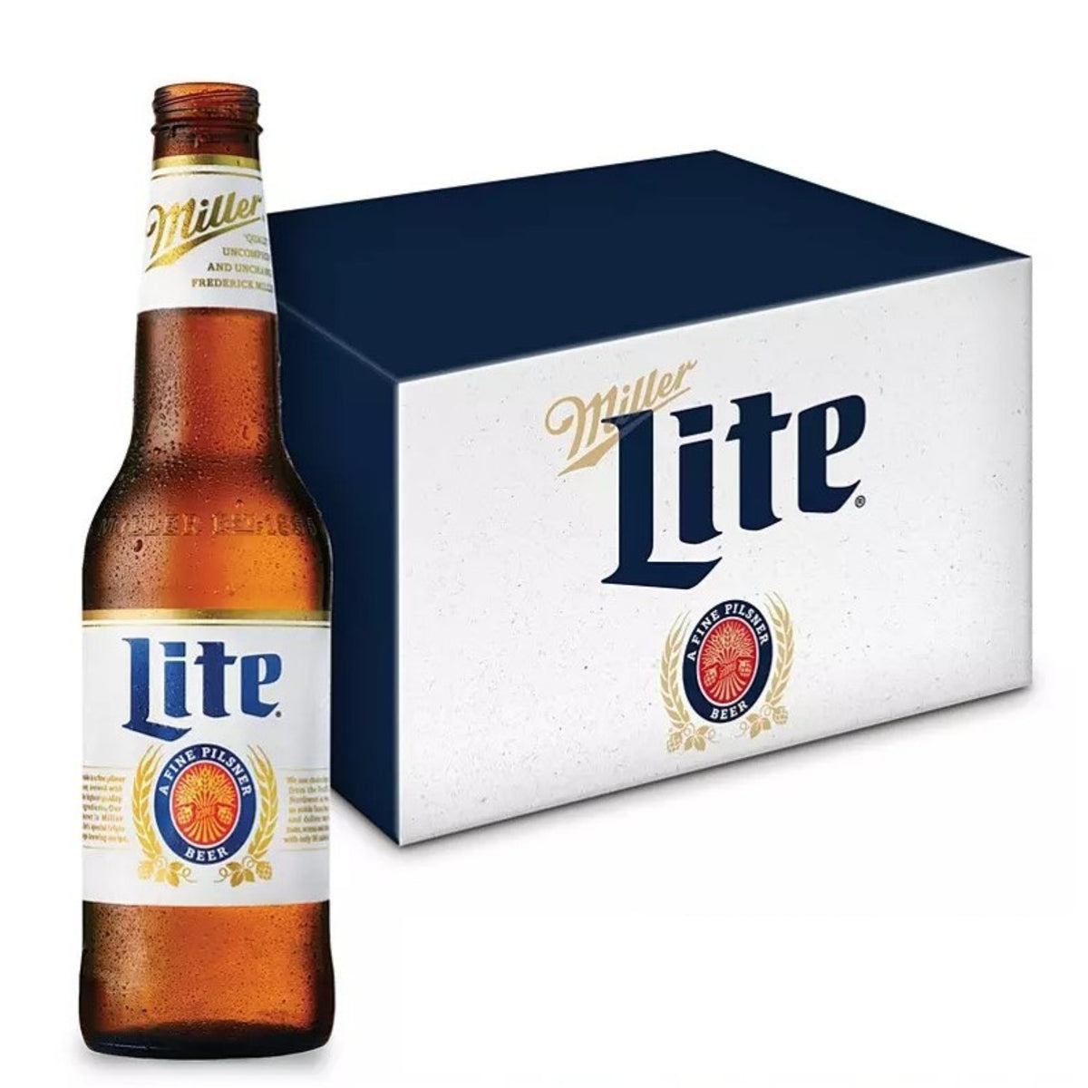 Miller Lite 24pk Btl 12oz | Liquor Delivery | ShopSK