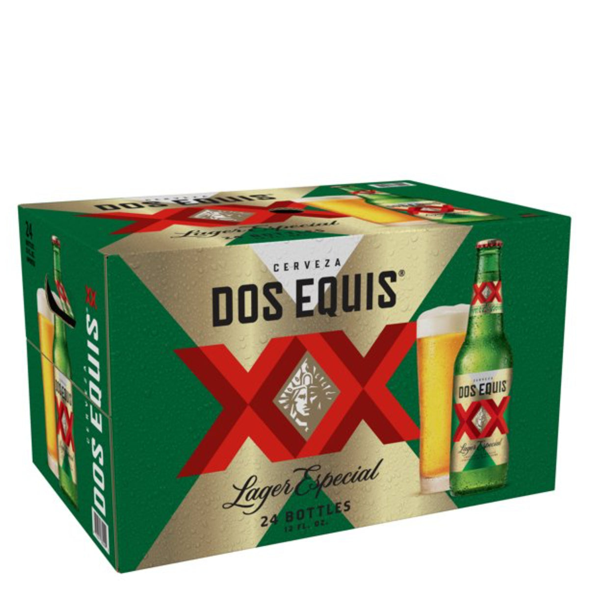 Dos Equis XX Lager 24pk Btl 12oz | Iconic Brew | ShopSK