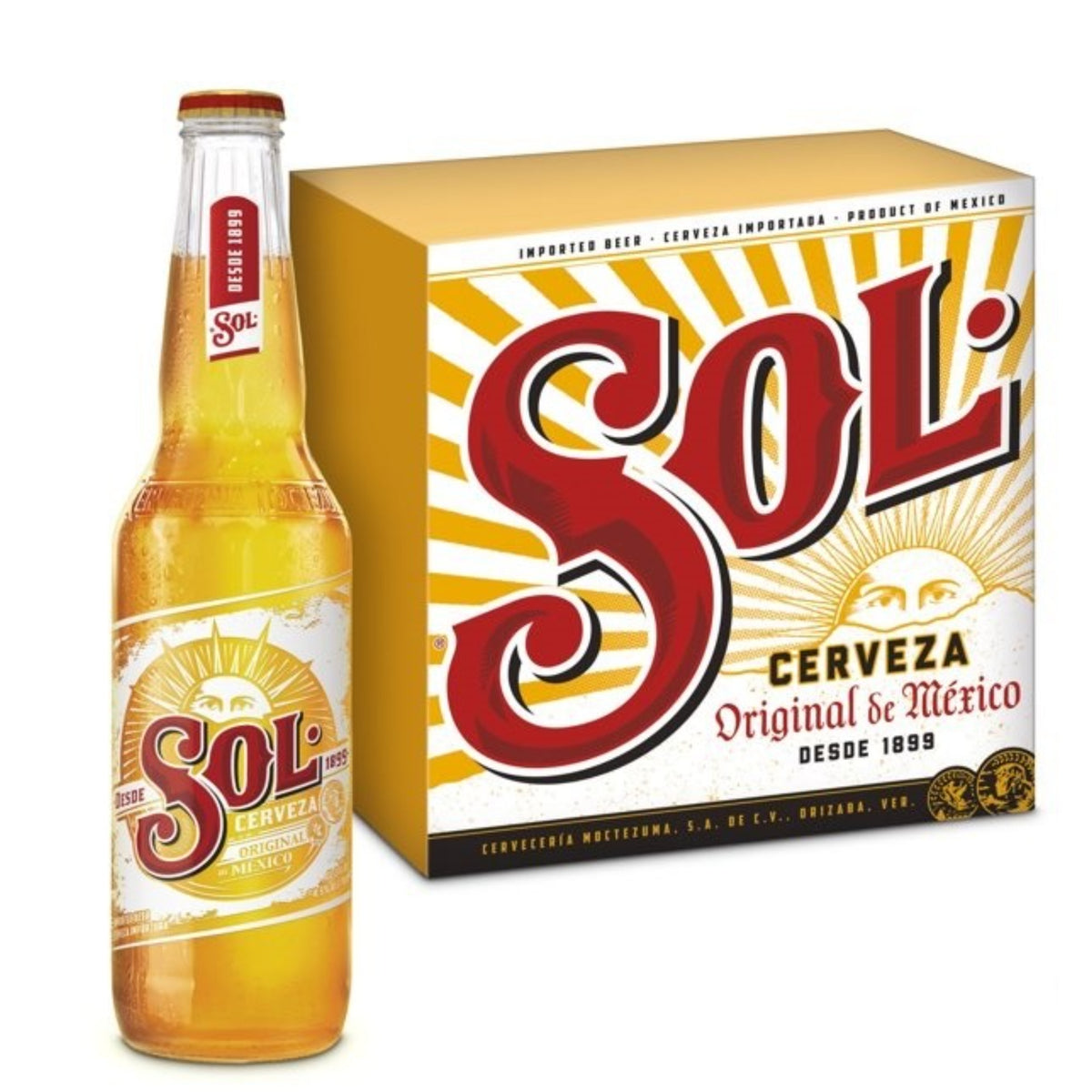Sol Cerveza 12pk Btl 12oz | Alcohol Delivery | ShopSK